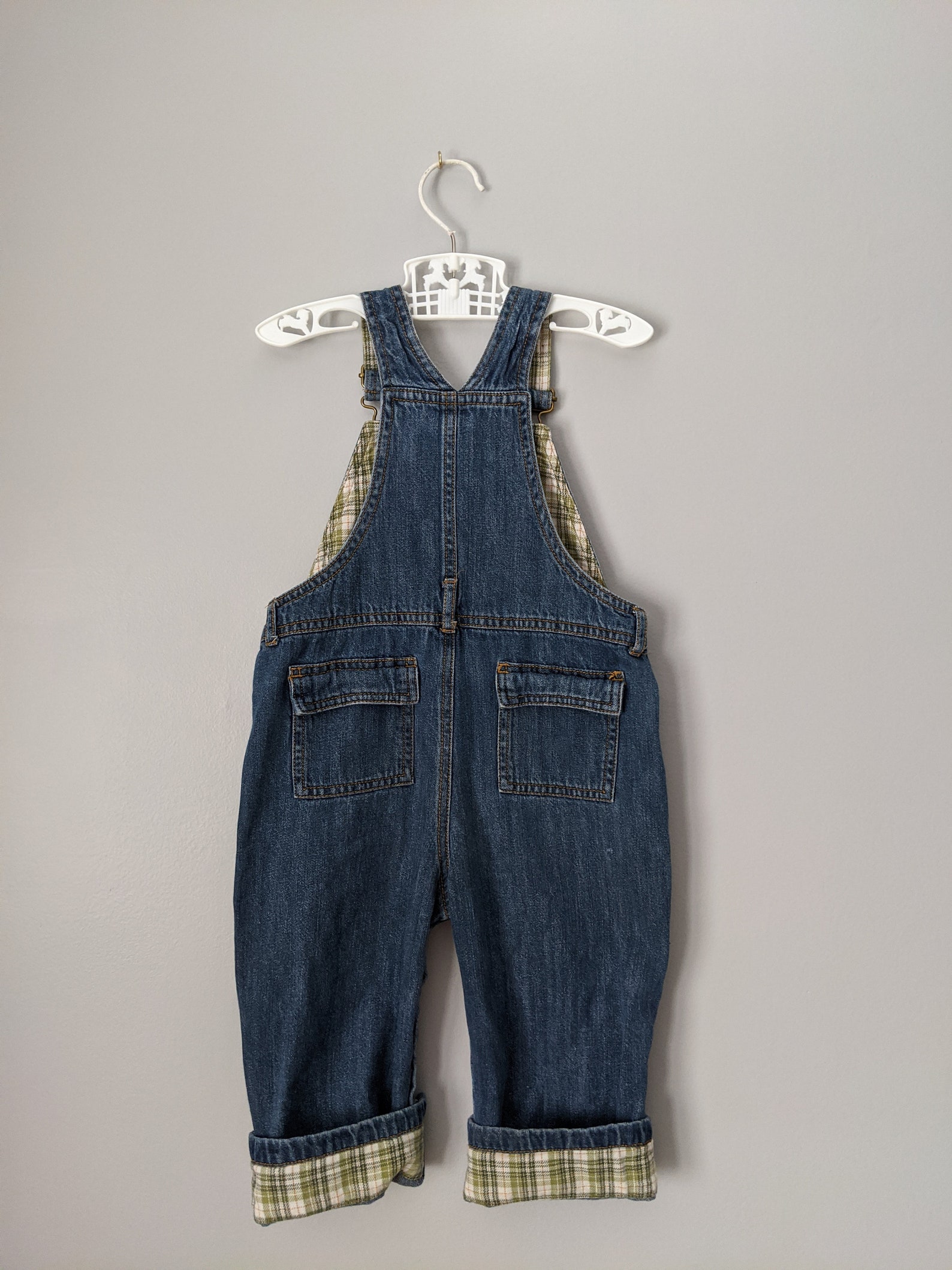 Plaid Overalls 18-24m Puppy Overalls 18 month Overalls - Etsy Italia