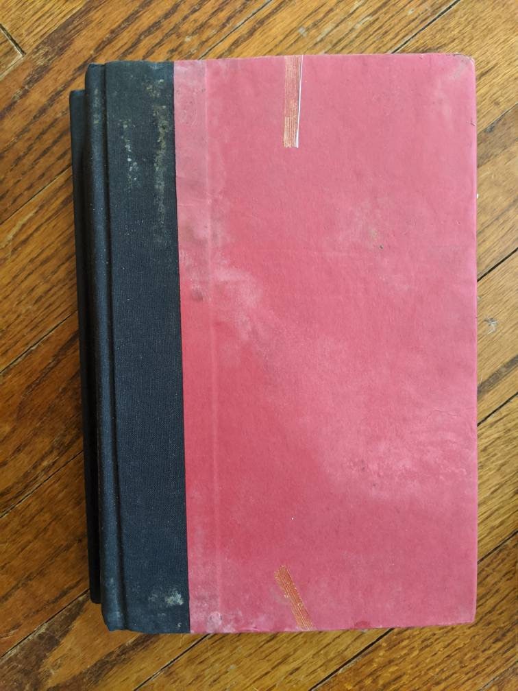 Red Book Set Mystery Books Decorative Books Red Book Black | Etsy