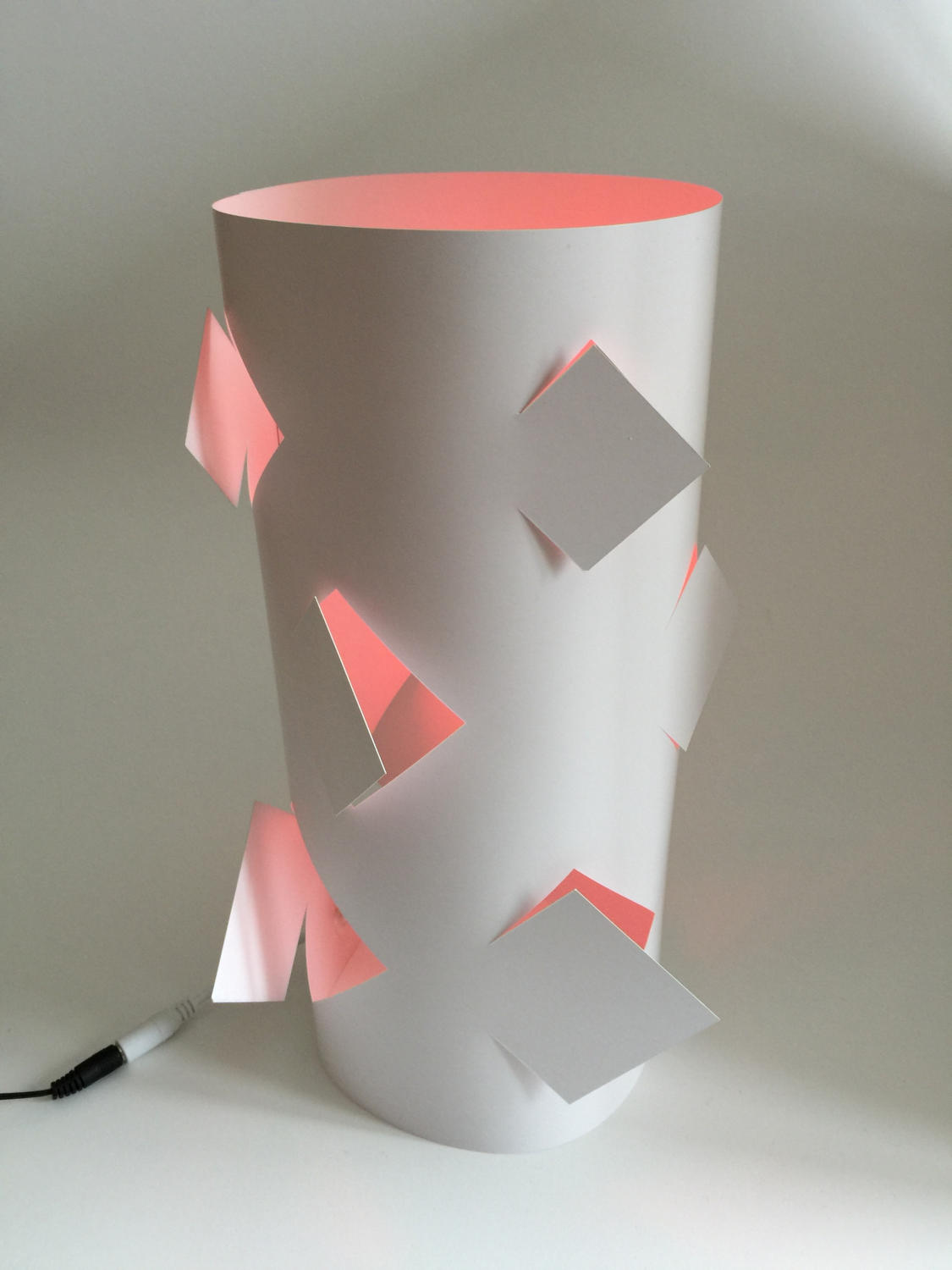 Lamp - Square - DIY Paper Craft Kit - Etsy