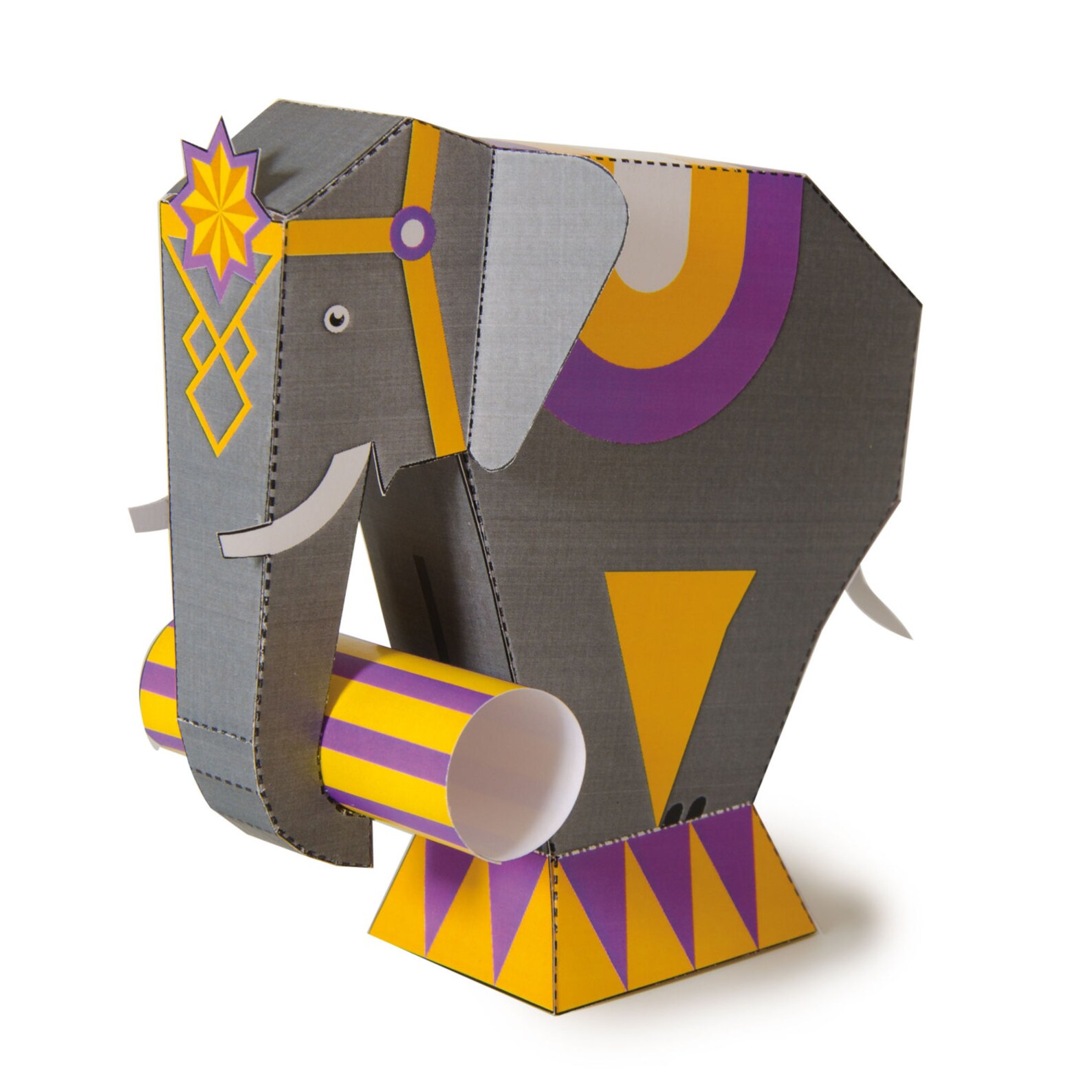 Circus | DIY Paper Craft Kit | 3D Paper Toys | Colourful Cutouts to ...