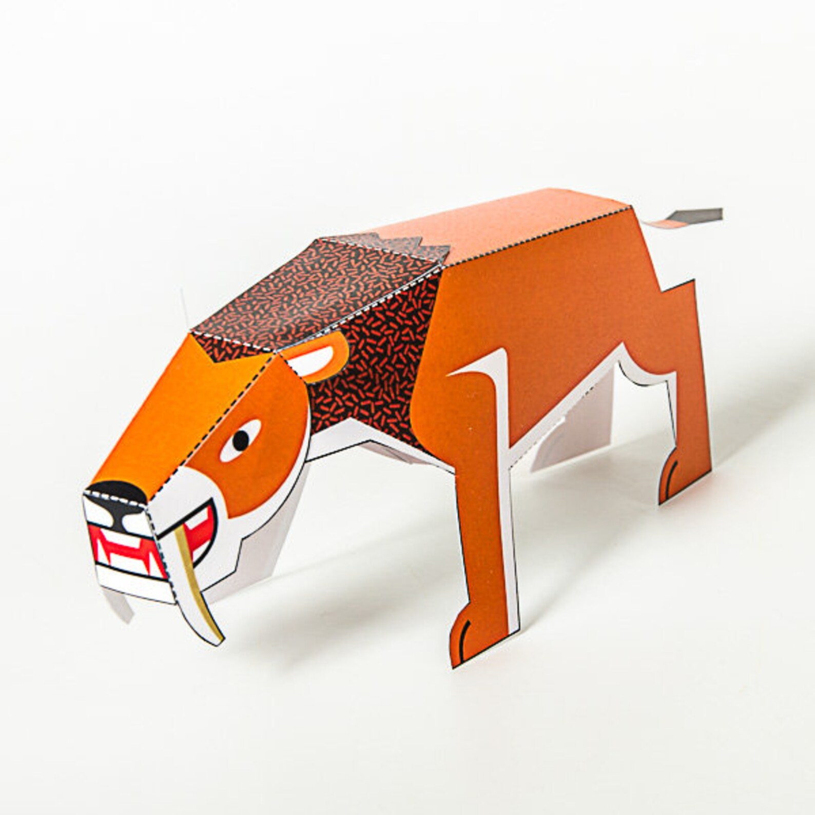 Prehistory DIY Paper Craft Kit 3D Paper Toys Colourful Cutouts to ...