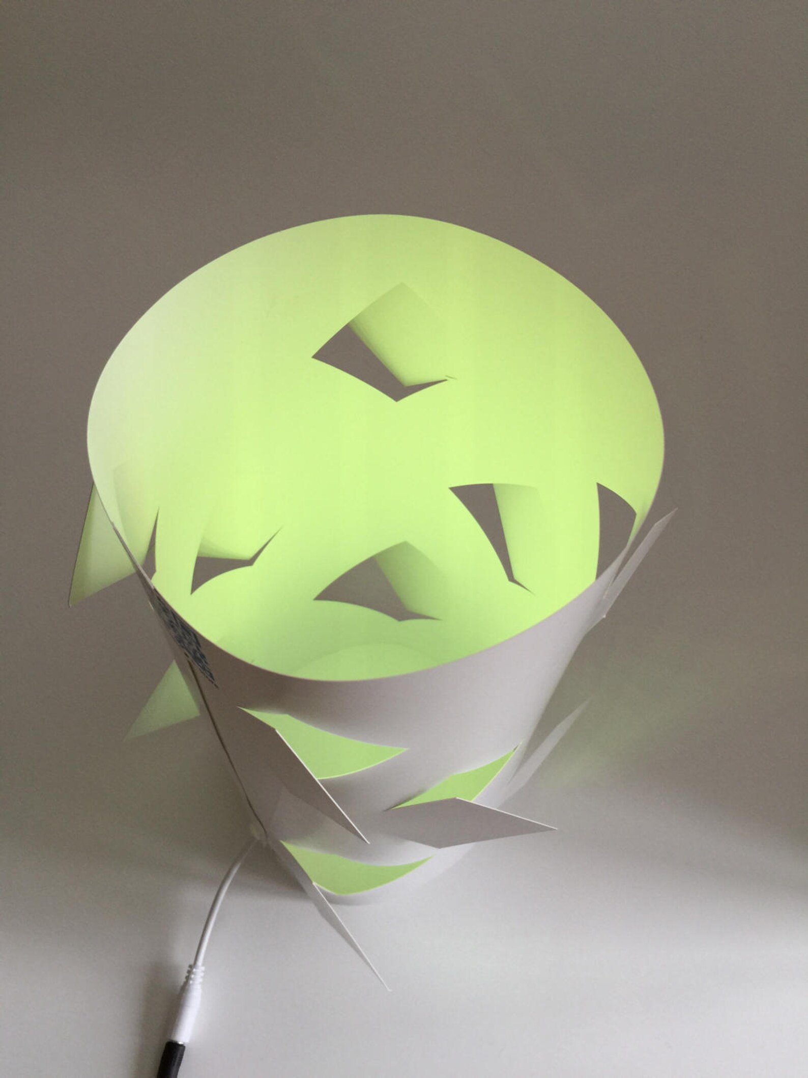 Lamp - Square - DIY Paper Craft Kit - Etsy