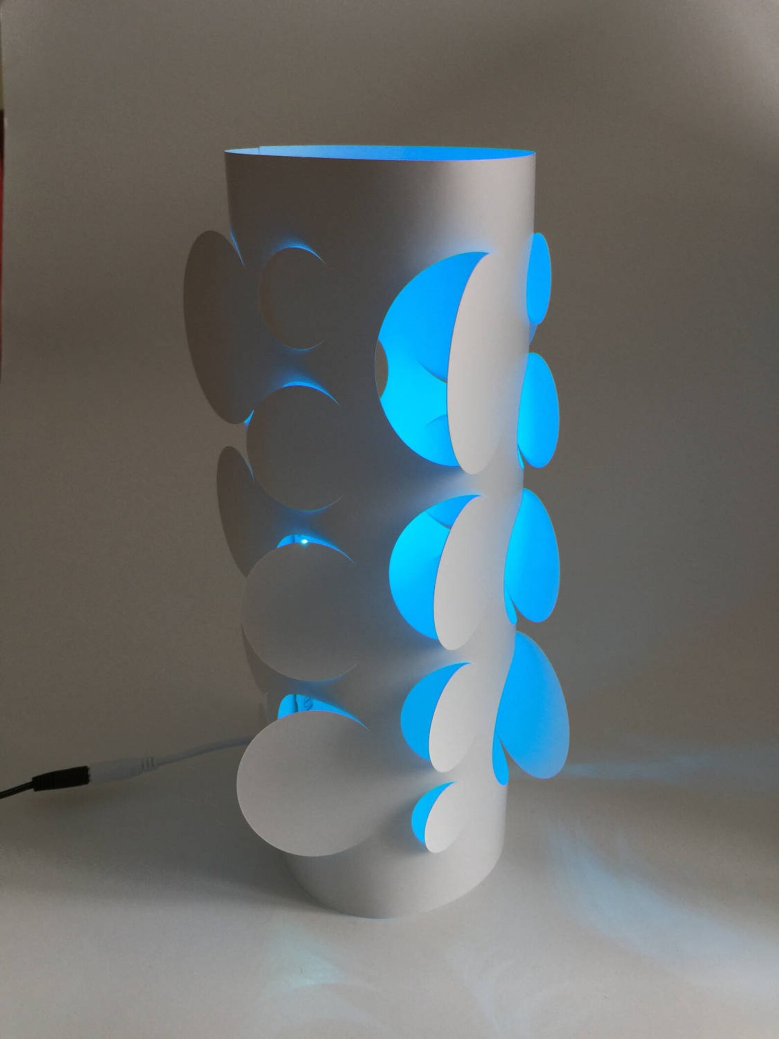Lamp - Circle - DIY Paper Craft Kit - Etsy