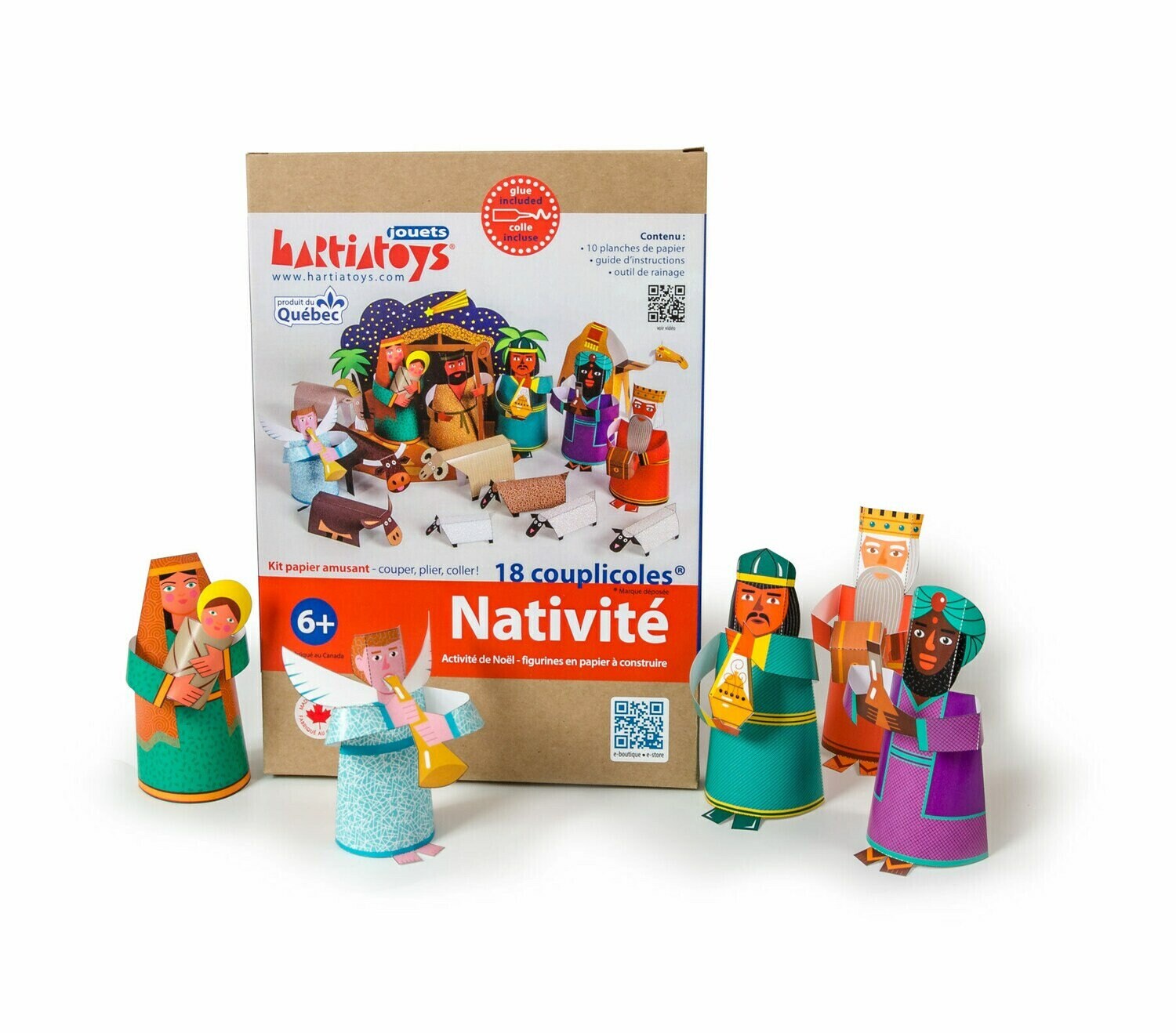 3D Nativity Scene Paper Craft Kit: Creative Holiday Activity - Etsy