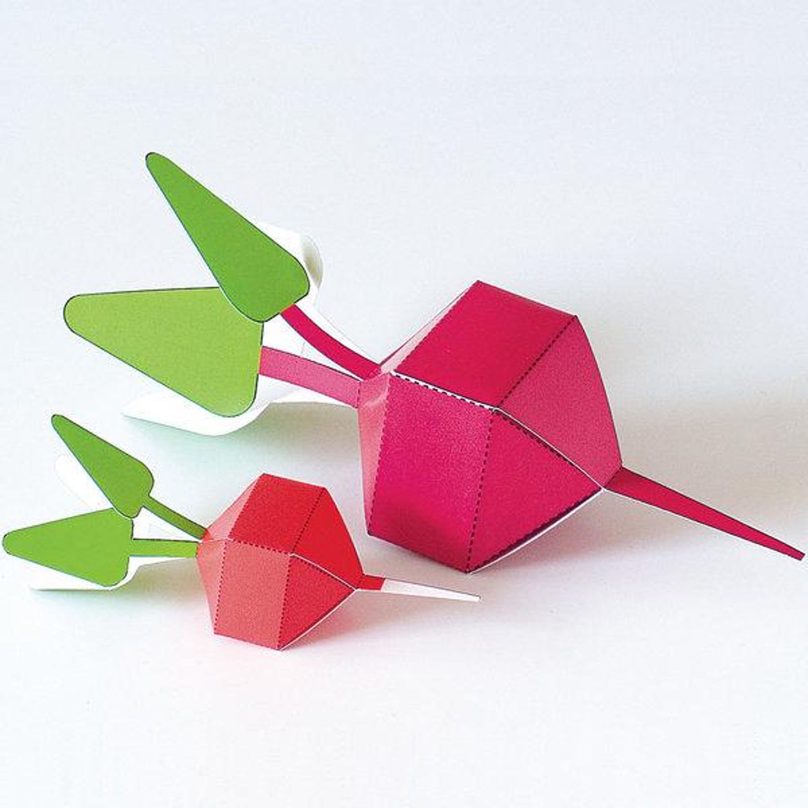 Vegetables | DIY Paper Craft Kit | 3D Paper Toys | Colourful Cutouts to ...