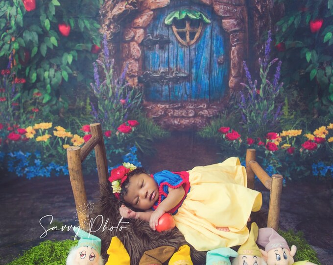 Photo Prop Cake Smash Photo Prop Snow White Costume Snow - Etsy
