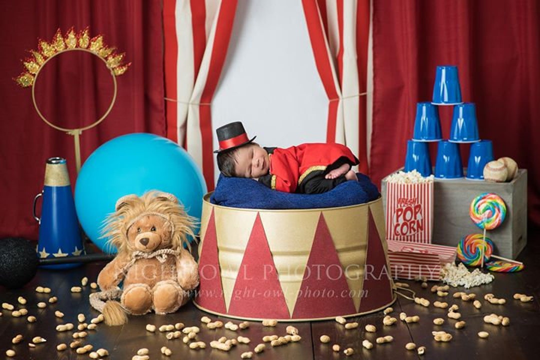 Newborn Photo Prop, Photo Prop, Photography, Circus Conductor, Cake ...