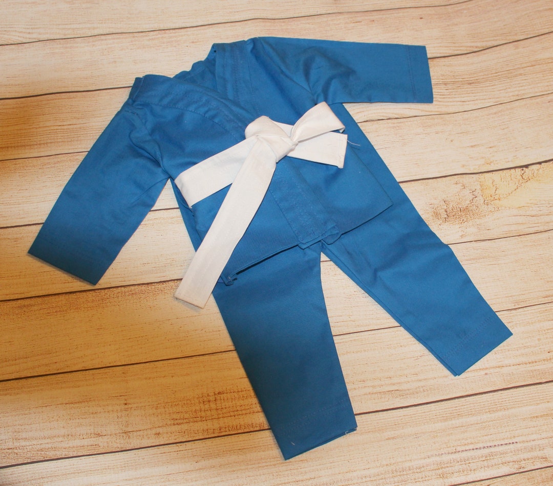 Handmade Baby Karate Gi: Newborn Photo Prop, BJJ Outfit - Etsy