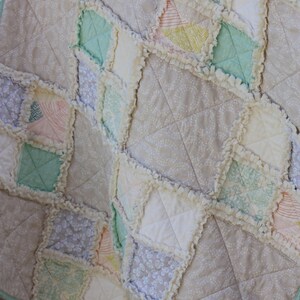 Minky Rag Quilt PDF Pattern Rag Quilt Tutorial - Etsy