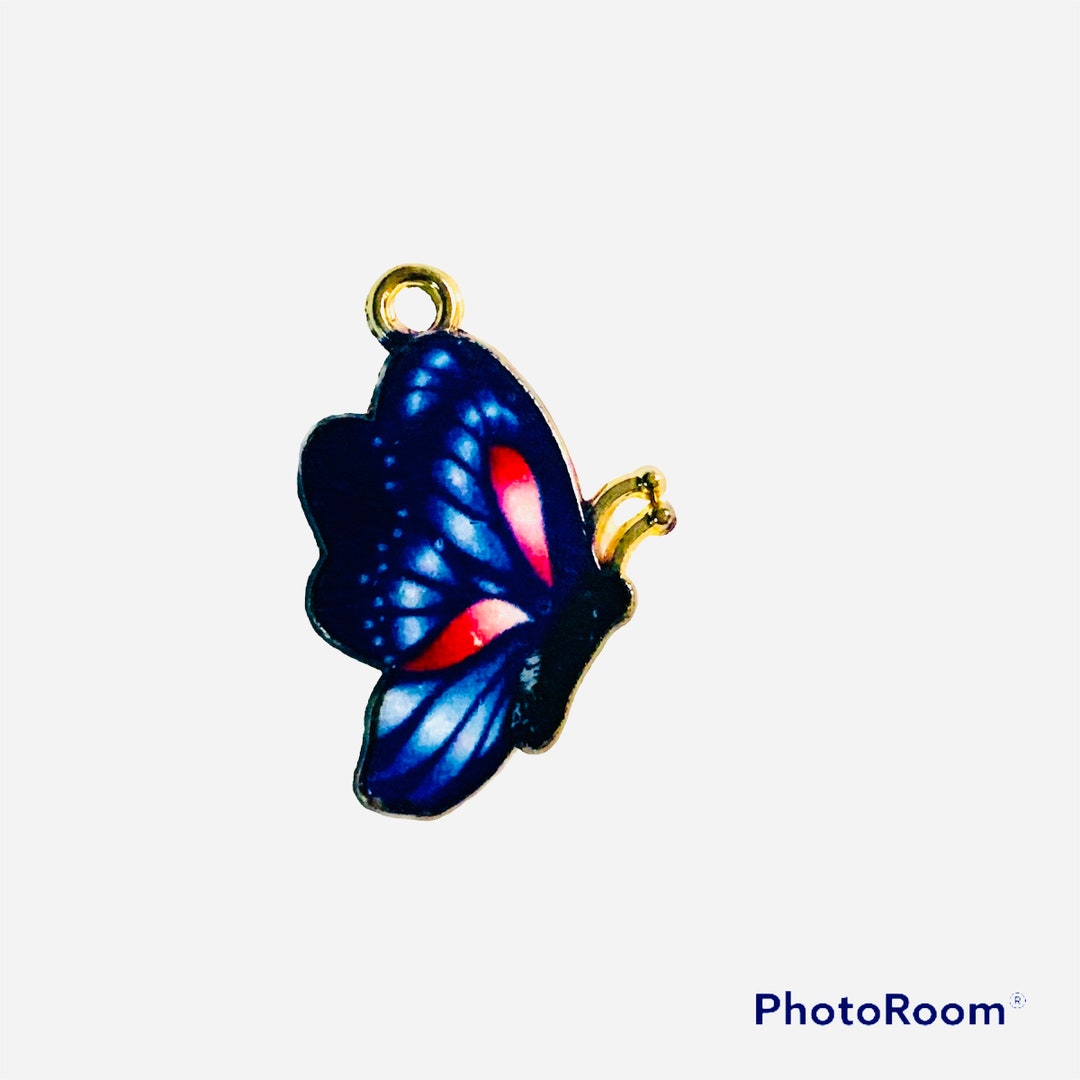 Blue Butterfly Needle Minder, Butterfly Magnet , Magnetic Needle Minder ...