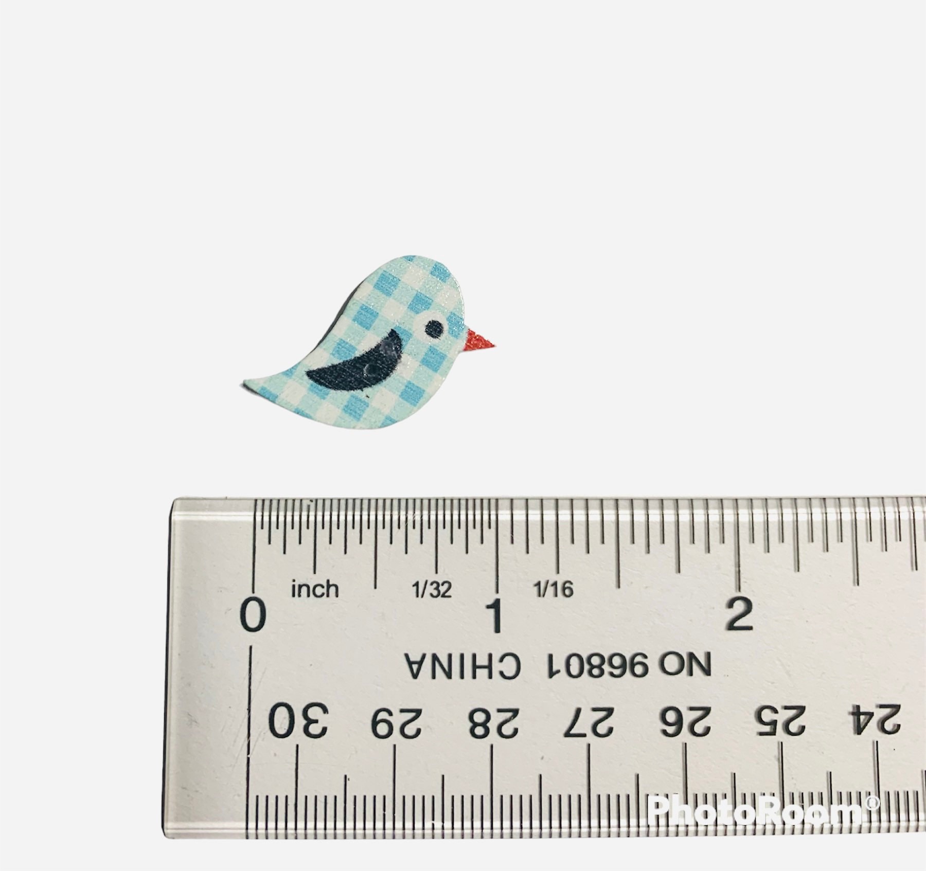 Bird Magnets Green Bird Set Green and White Assorted Office Magnets ...