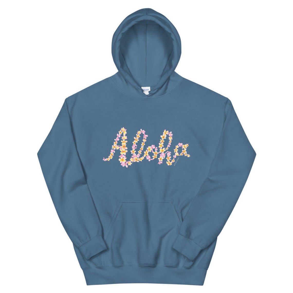 A Beautiful Hello Aloha Hoodie Hawaii Hoodie Sweatshirt | Etsy