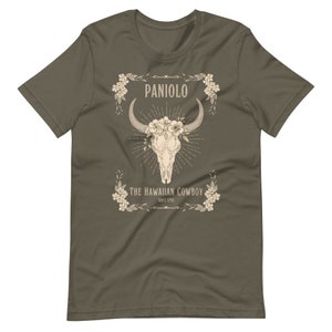 Paniolo T-shirt (unisex Fit), Paniolo Heritage, Hawaiian Cowboy, Hawaii ...