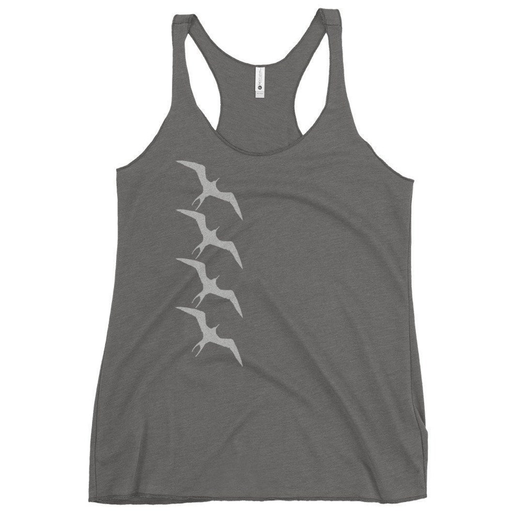 Iwa Birds Women's Racerback Tank Top, ʻIwa Manu Bird, ʻōlelo Hawaiʻi ...
