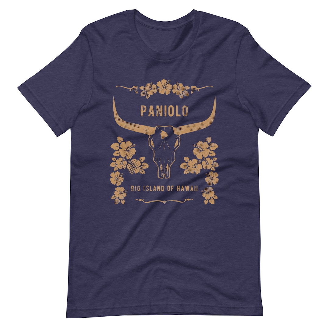 Big Island Paniolo T-shirt (unisex Fit), Hawaiian Cowboy Shirt ...