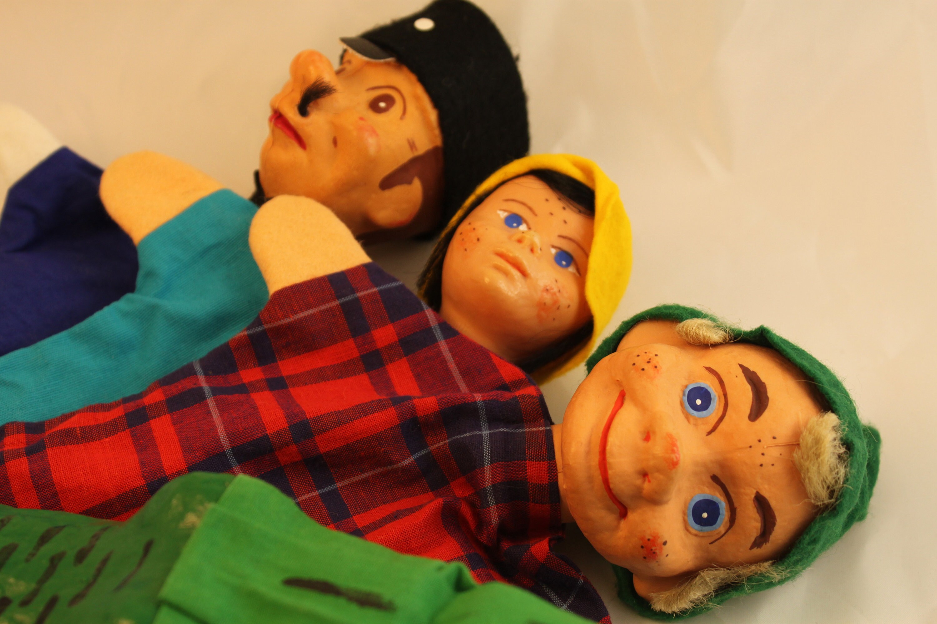 Vintage 1960's Unique Hand Puppets - Etsy