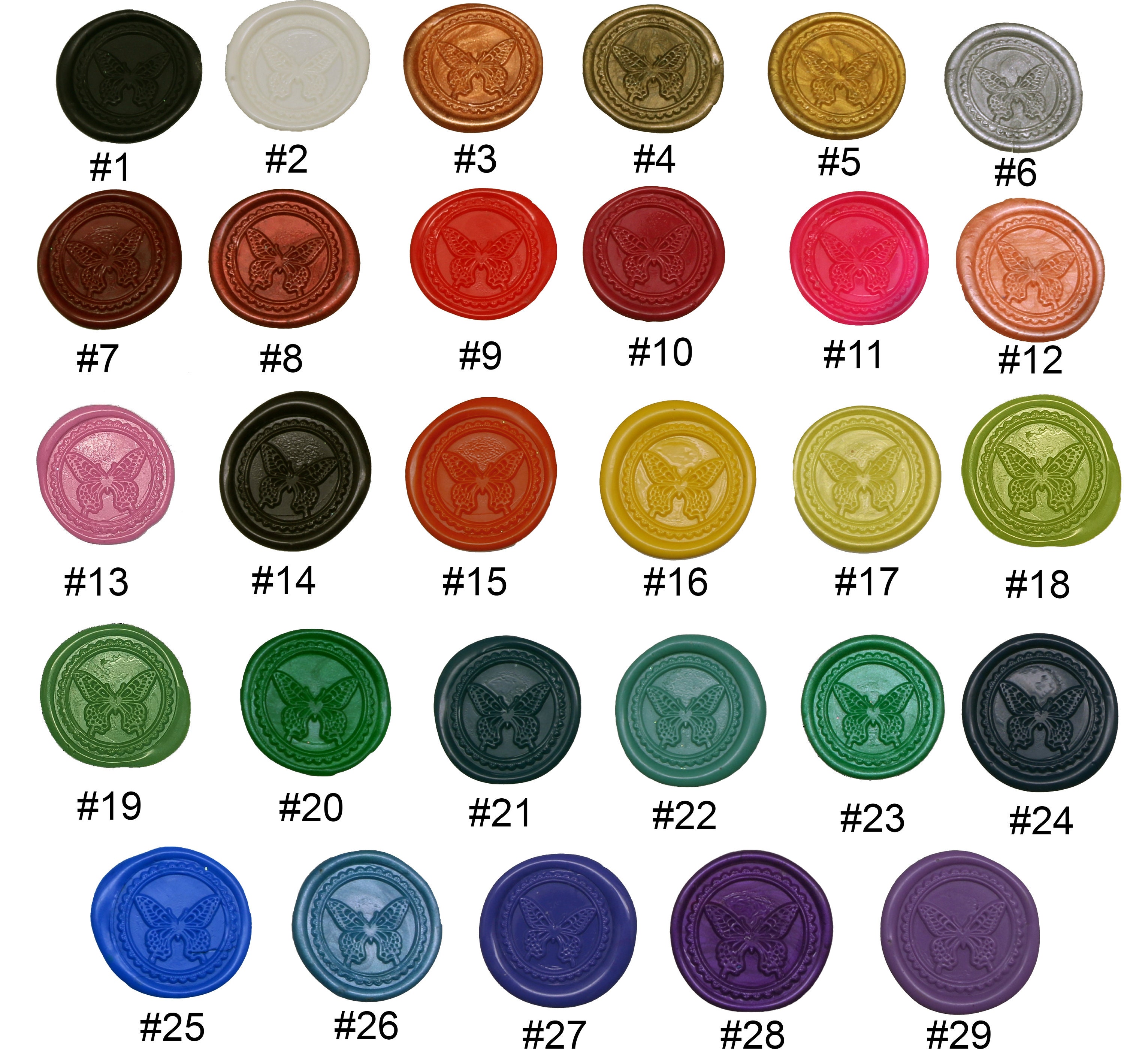 Fairy Wax Seal Premade Peel and Stick Made to Order Elegant | Etsy