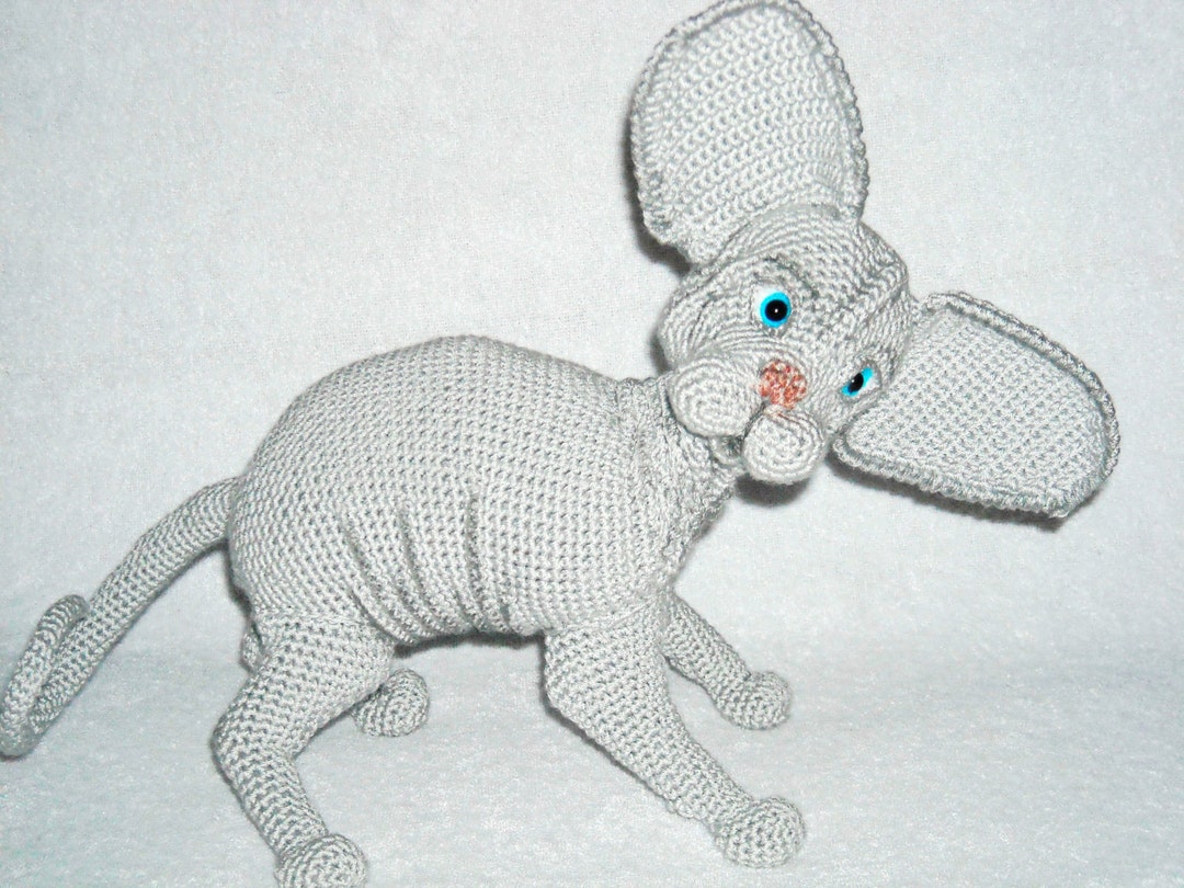 Amigurumi Cat Sphinx Crochet Cat Sphinx Stuffed Animal Cat Sphinx ...