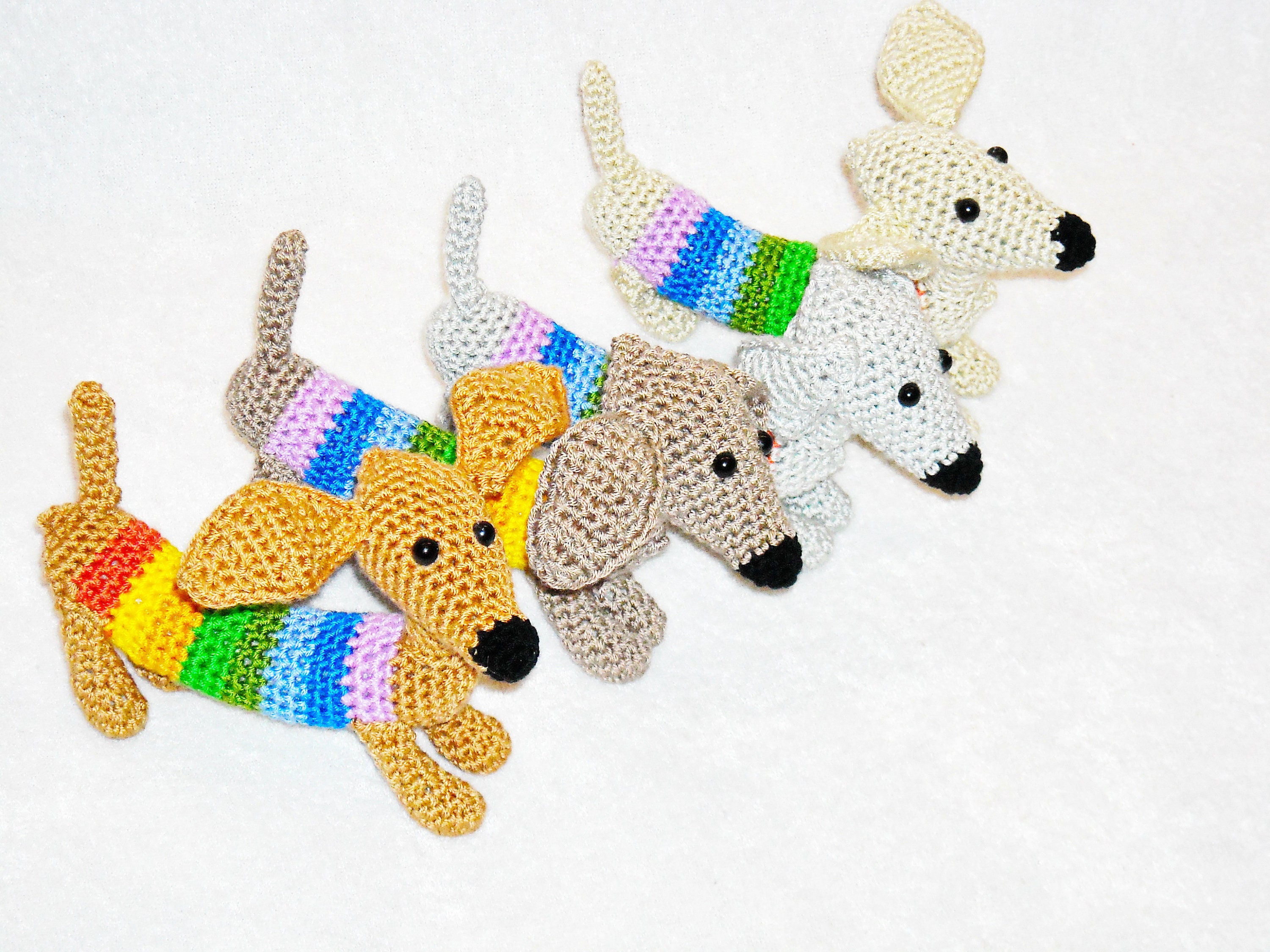 Crochet Amigurumi Dexter Gift Dachshund Stuffed Animal Dog - Etsy