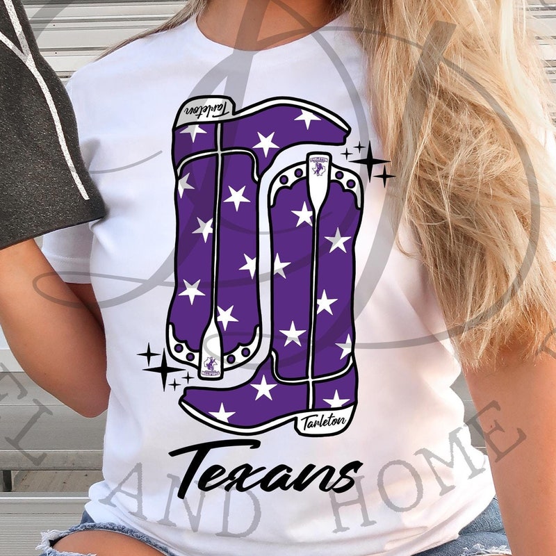 Tarleton College Print - Etsy