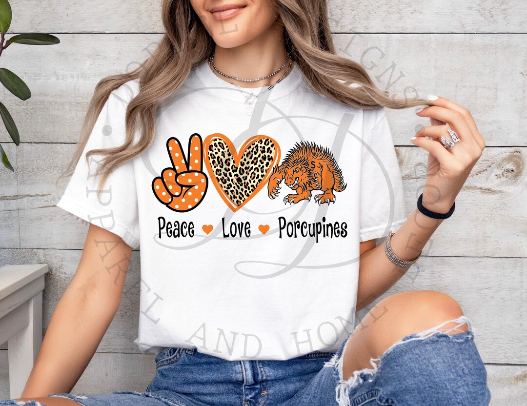 Peace Love Porcupines - Springtown - Digital Download - Etsy