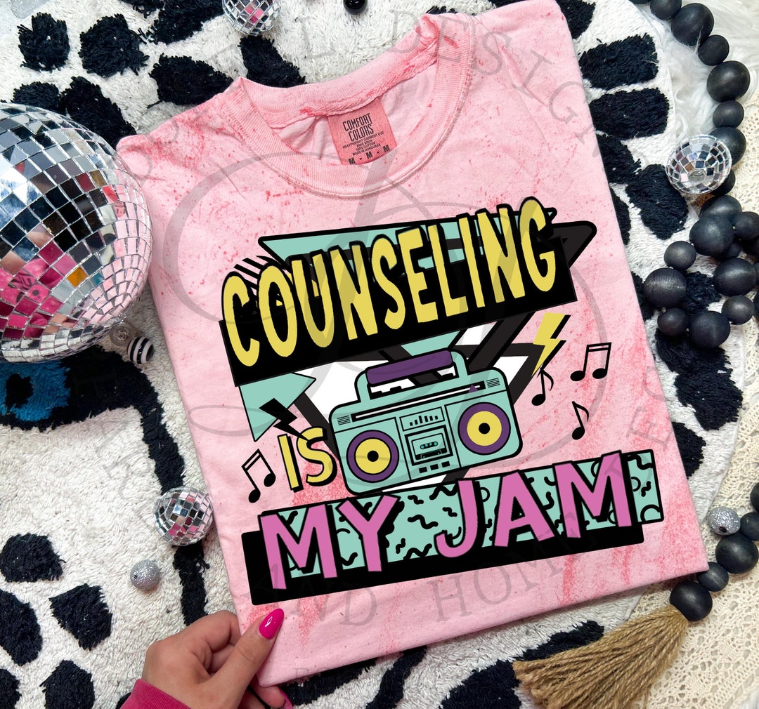 Counseling is My Jam - Digital Download - Etsy