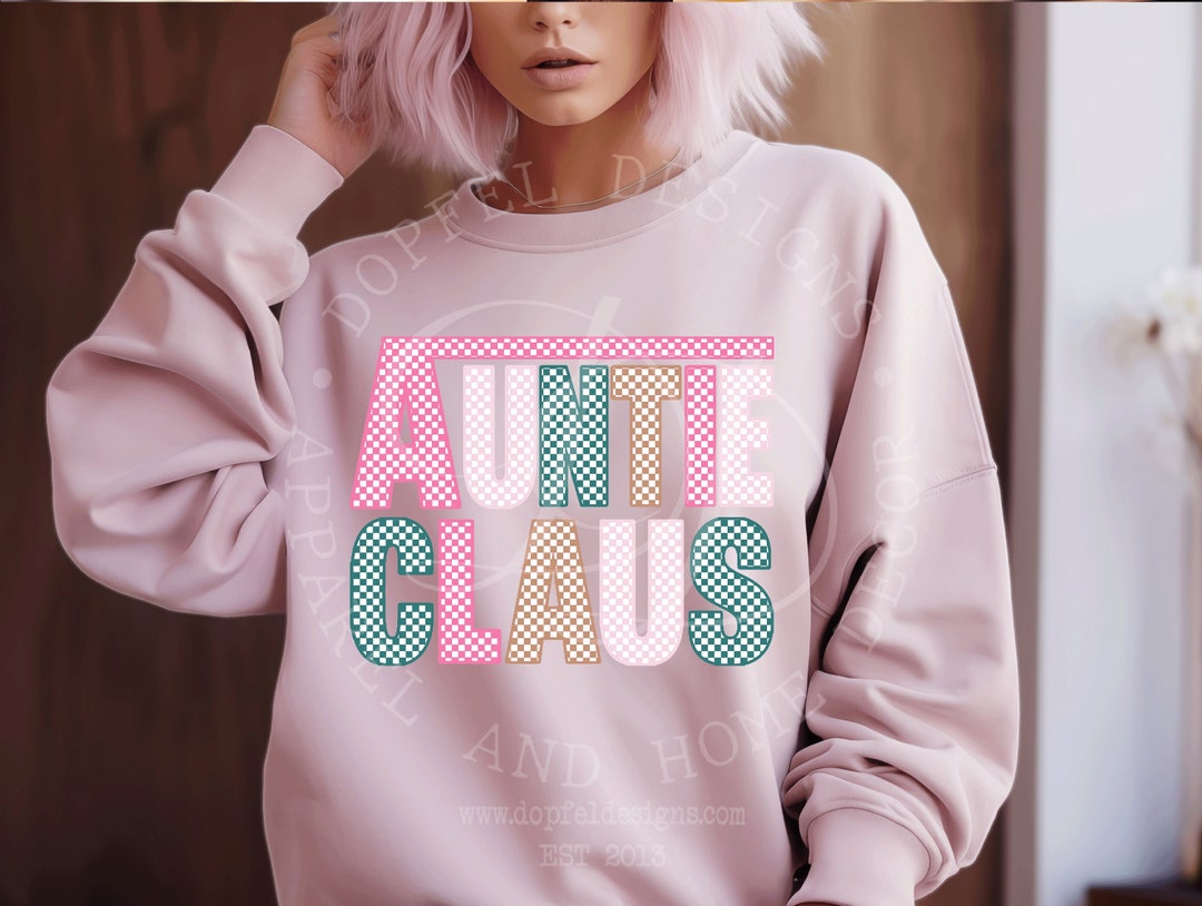 Auntie Claus Digital Download - Etsy