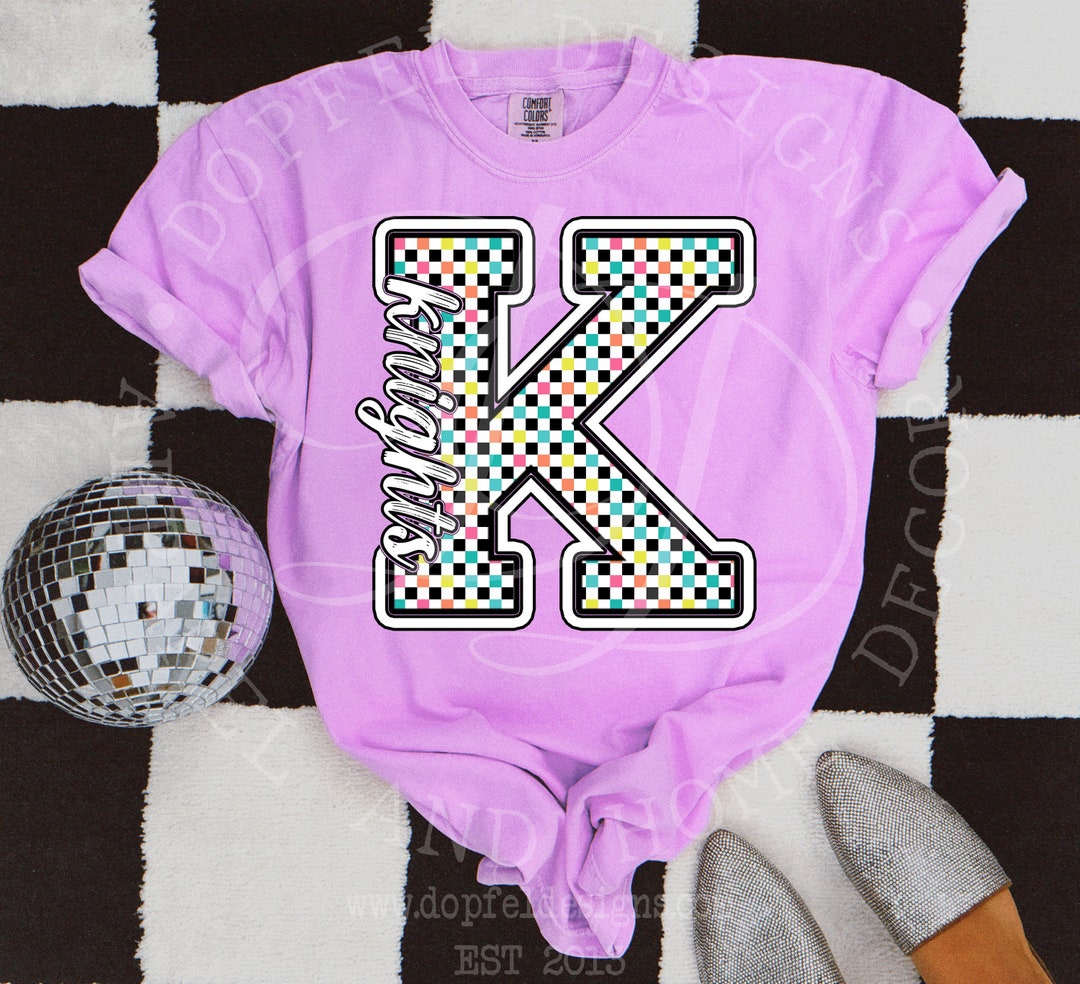 NEON Knights Checkered Digital Download - Etsy