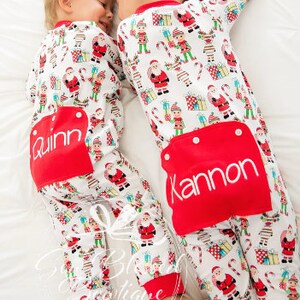 Back Flap Pajamas - Etsy