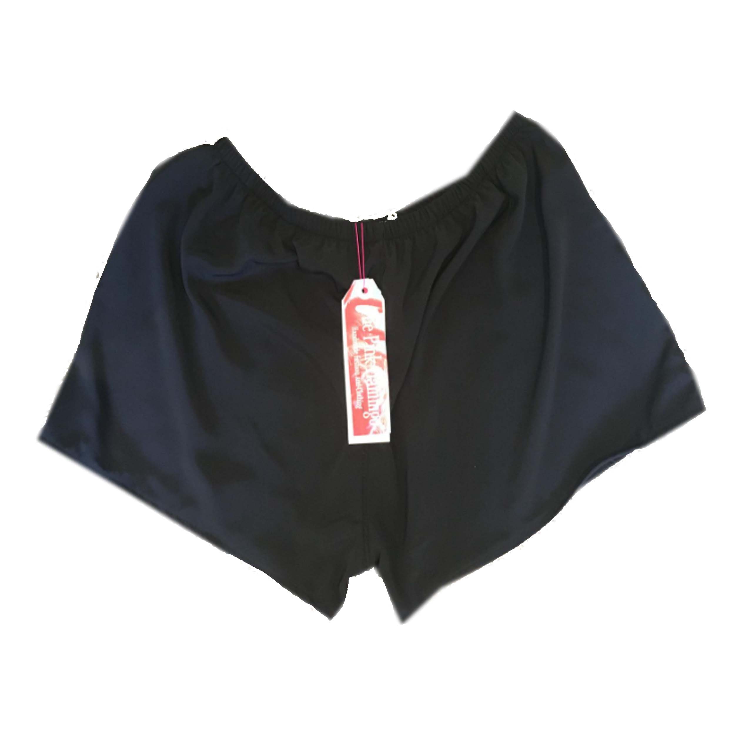 Black High Waisted Silky Shorts | Etsy