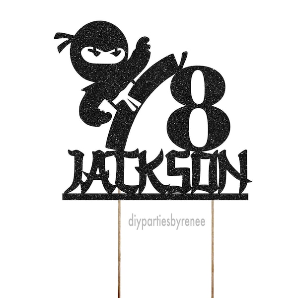 Ninja Cake Toppers - Etsy Australia