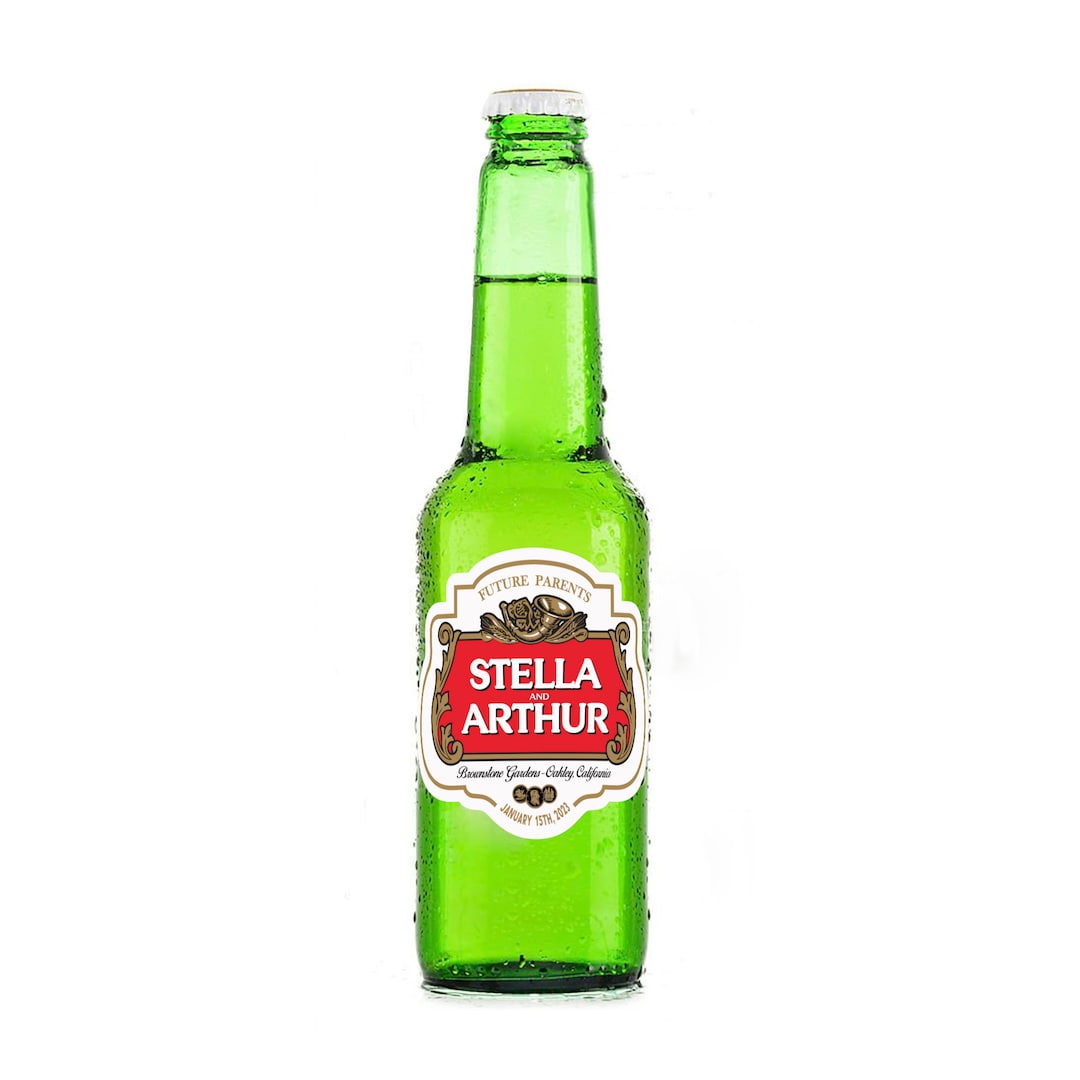 Sticker CERVEZA STELLA ARTOIS Digital Instant Download Edit the File - Etsy
