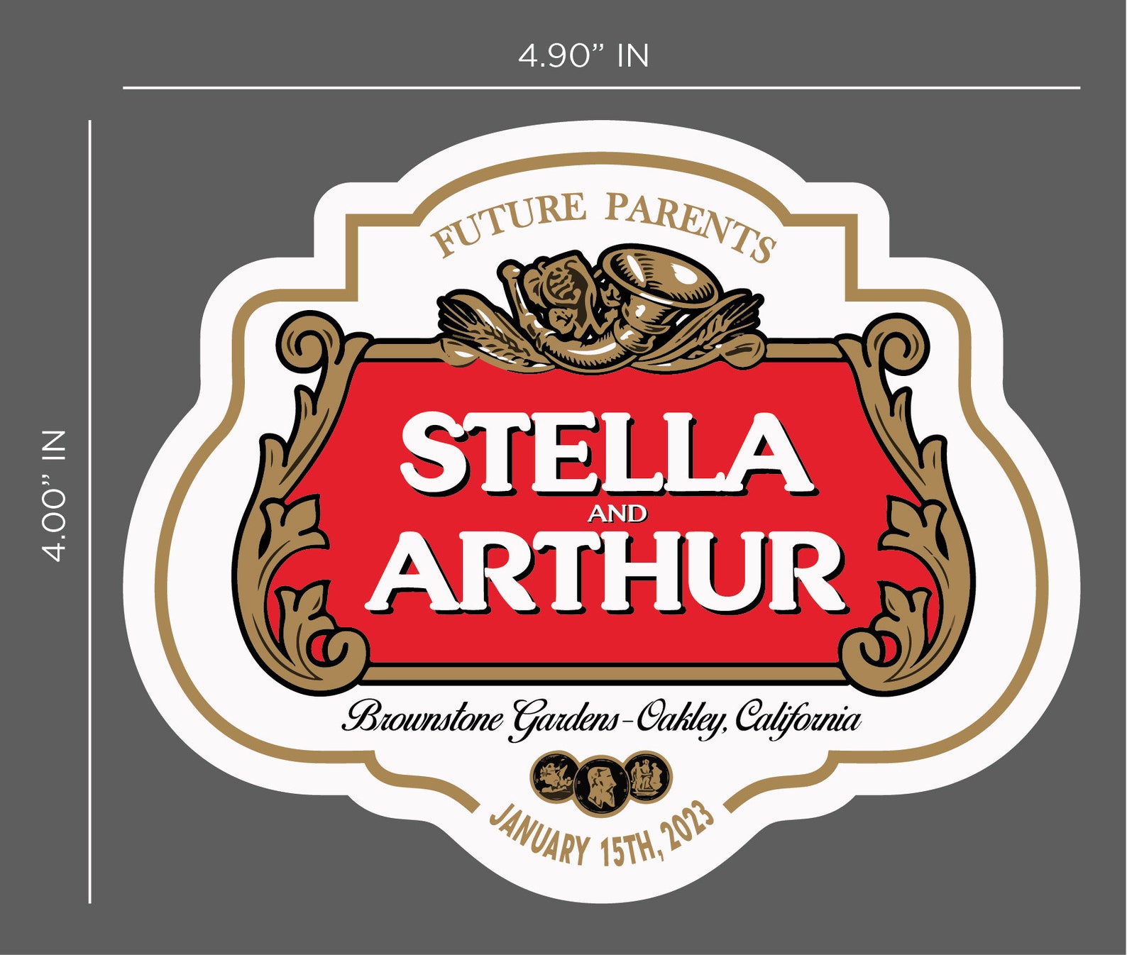 Sticker CERVEZA STELLA ARTOIS Digital Instant Download Edit - Etsy
