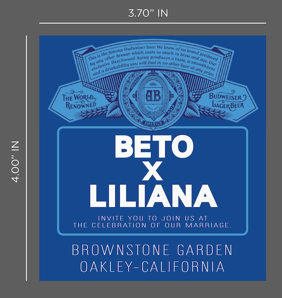 Sticker CERVEZA BUD LIGHT Digital Instant Download Edit the - Etsy