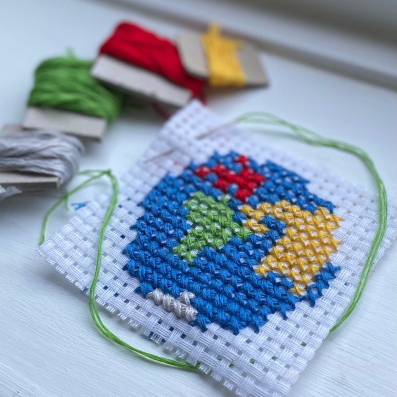 Beginner Cross-stitch Patterns: 22 Easy Designs (digital Download) - Etsy
