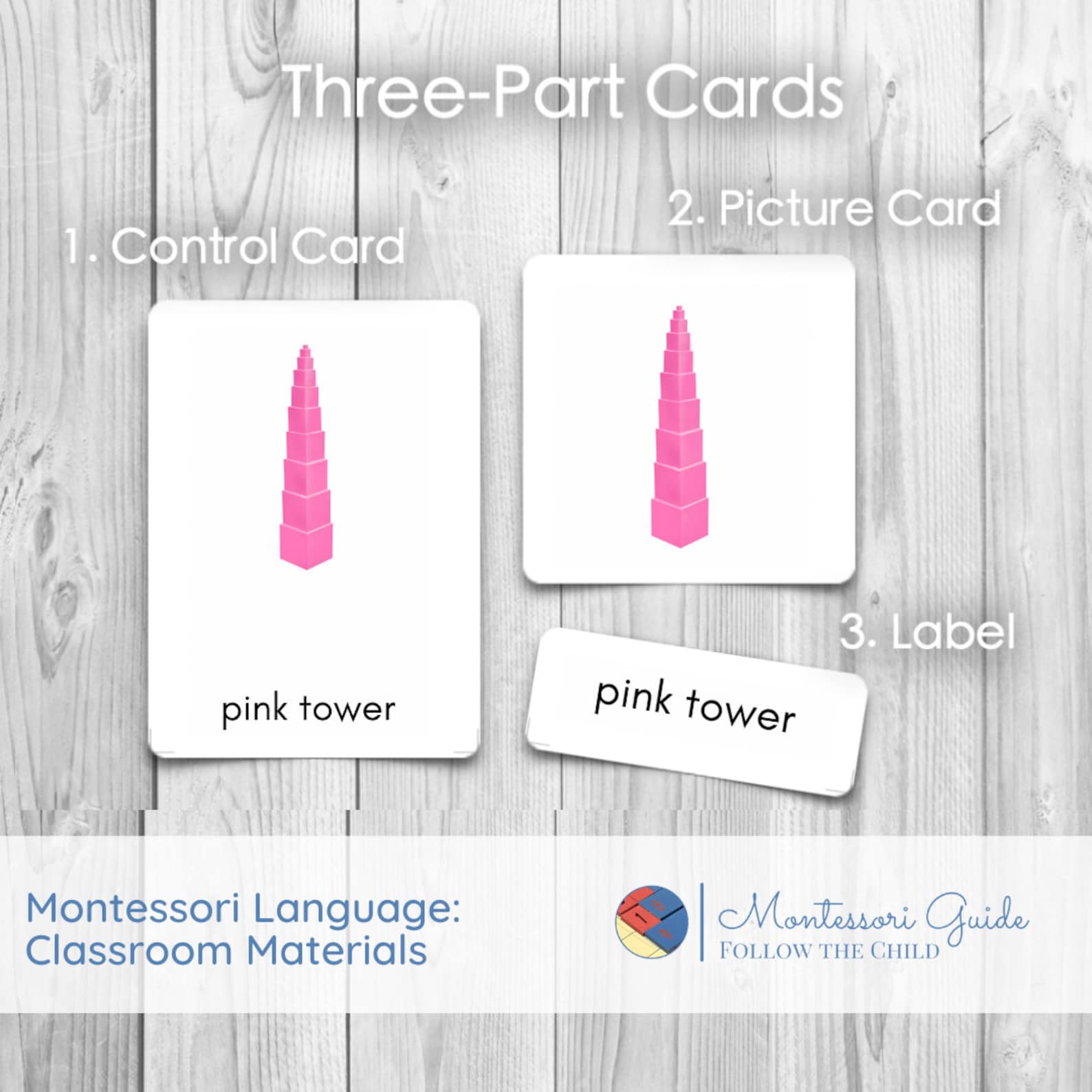 Classroom Materials Montessori Cards - Etsy