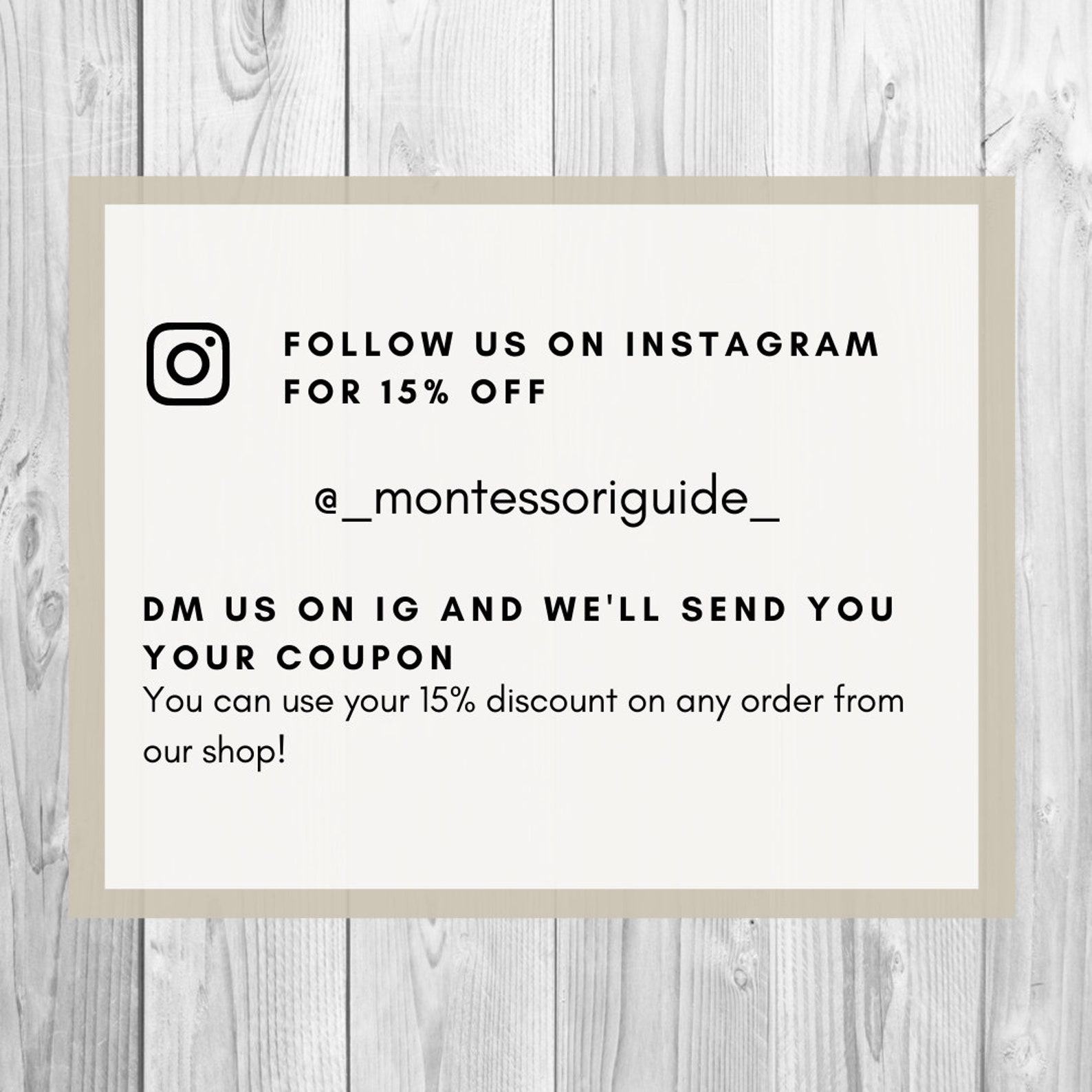 Montessori Large Bead Frame Paper - Etsy