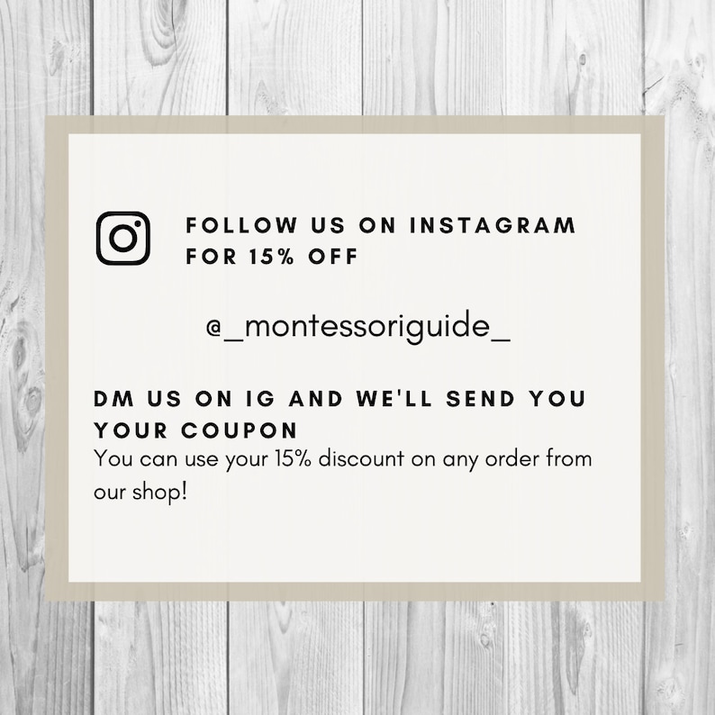 Montessori Large Bead Frame Paper - Etsy