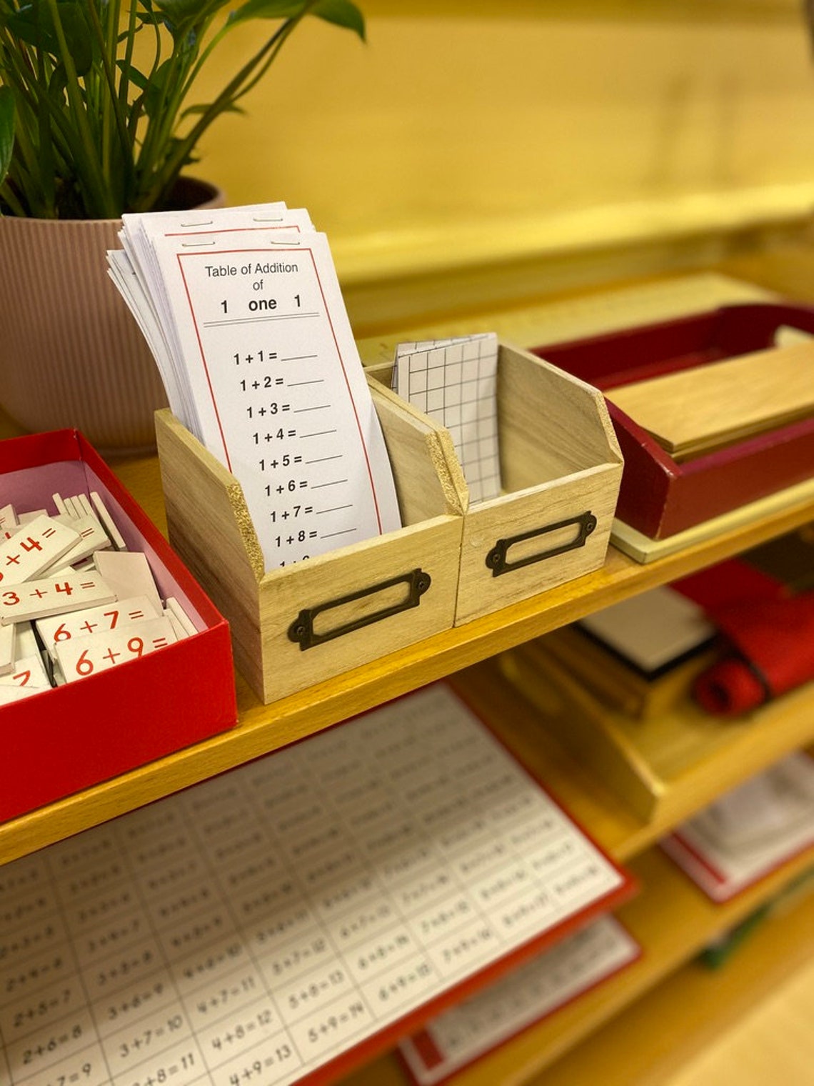 Montessori Addition Practice - Etsy