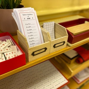 Montessori Addition Practice - Etsy
