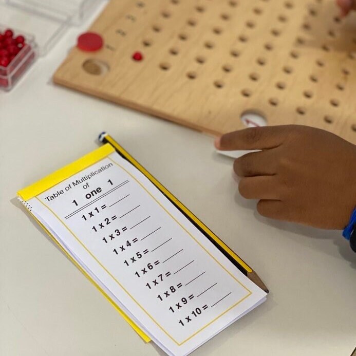 Montessori Multiplication Practice - Etsy