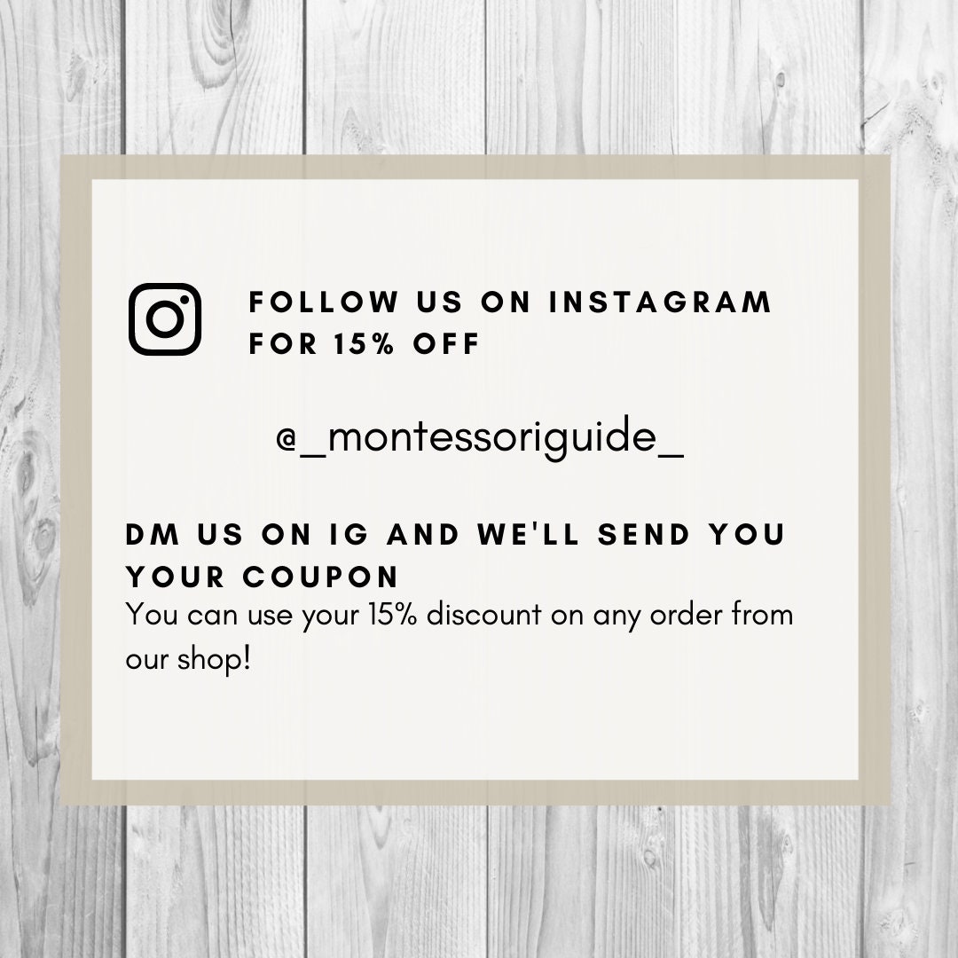 Montessori Graph Paper - Etsy