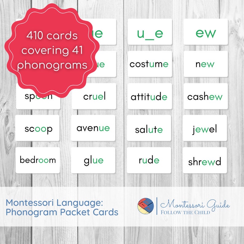Phonogram Reading Cards--410 Cards That Cover 41 Phonograms - Etsy