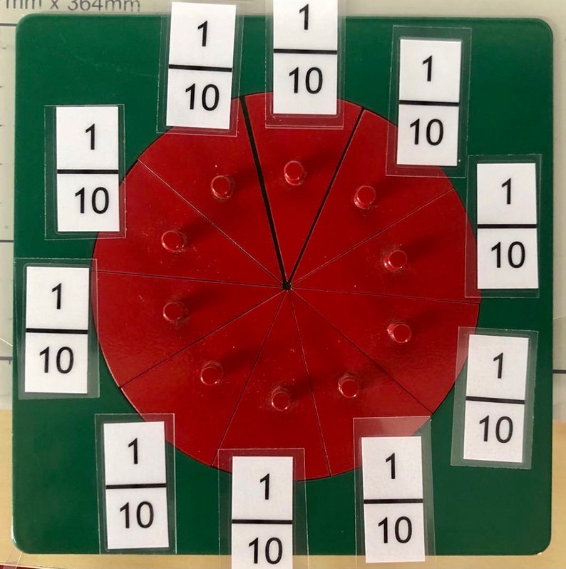 Fraction Labels - Etsy