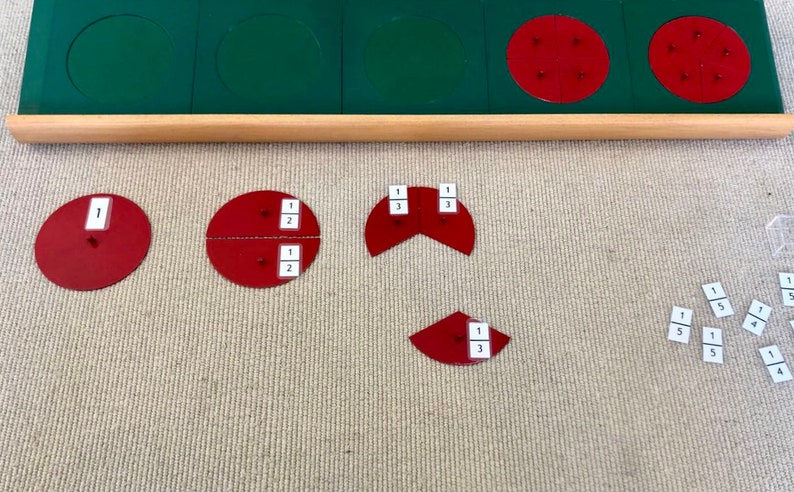 Fraction Labels 1-1/10th: Math Learning Printable (PDF) - Etsy