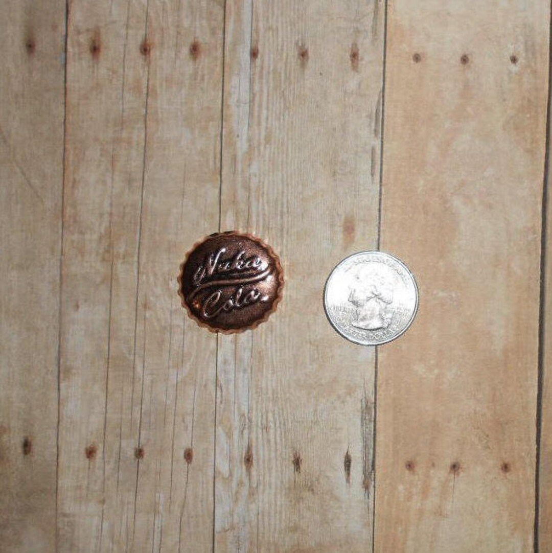 Nuka Cola Bottle Cap Needleminder // Fallout 4 Needle Minder // Cross ...