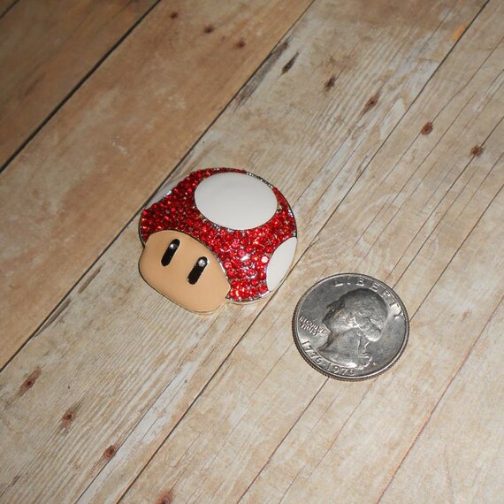 Toadstool Needleminder // Toad Stool Needle Minder // Mario - Etsy