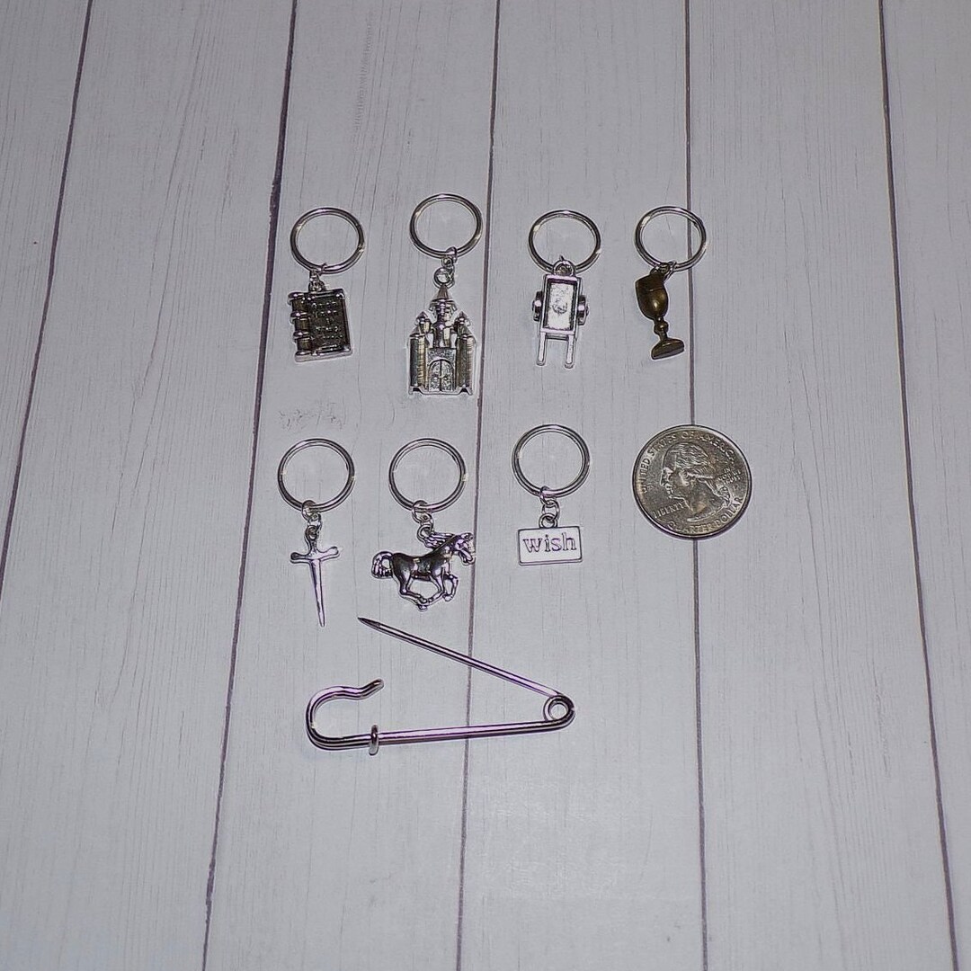 Fairy Tale Princess Bride Knit Stitch Markers // Princess Progress ...