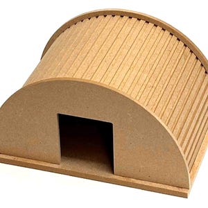 Dolls House Pig Sty Animal House Assembled Miniatures Garden 1:12th ...