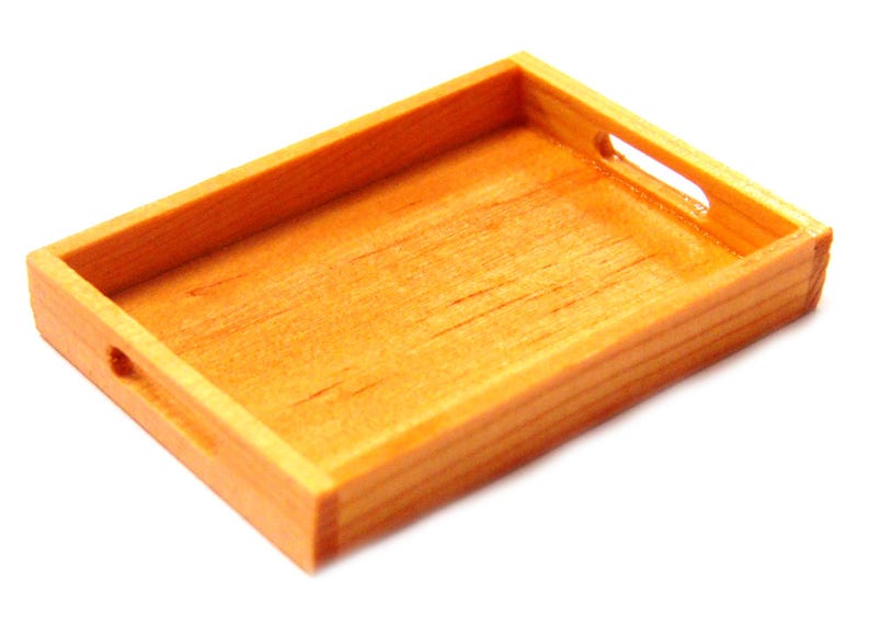 Dolls House Selection of Wooden Crates and Trays Shop Accessories ...